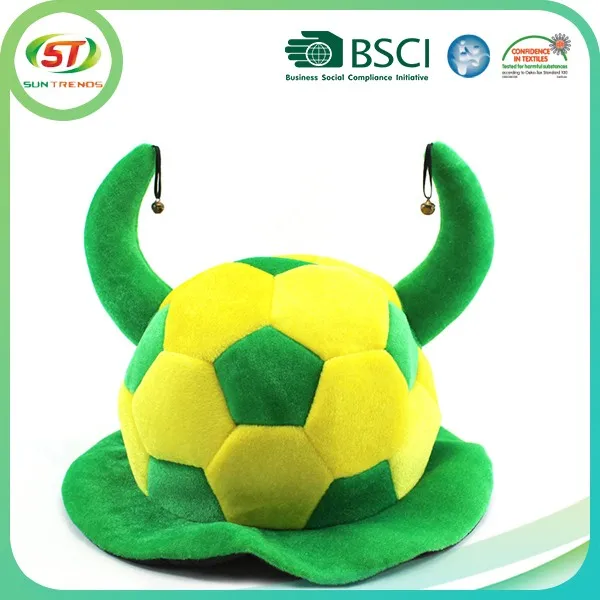 Crazy Soccer Fan Party Hats Wholesale Football Fans Hat - Buy Football ...