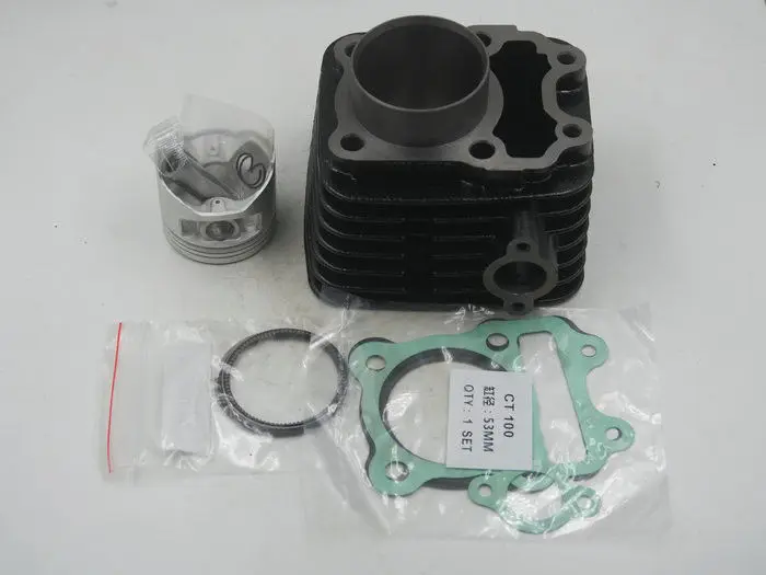 Air Cooled 100cc Cylinder Block for Motorcycle Engine BAJAJ100 CT100 BOXER