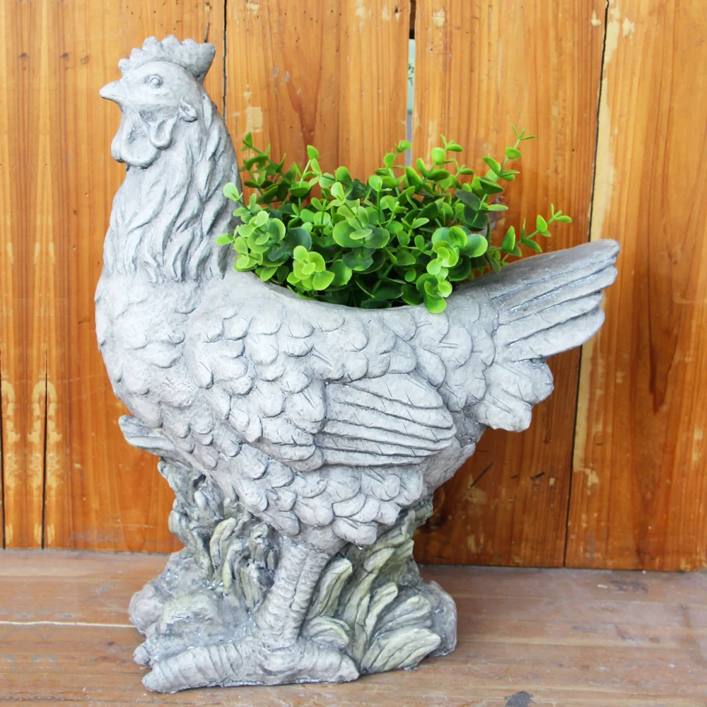 Hot Selling Chicken Flower Pot Animal Shape Flower Planter Pot| Alibaba.com