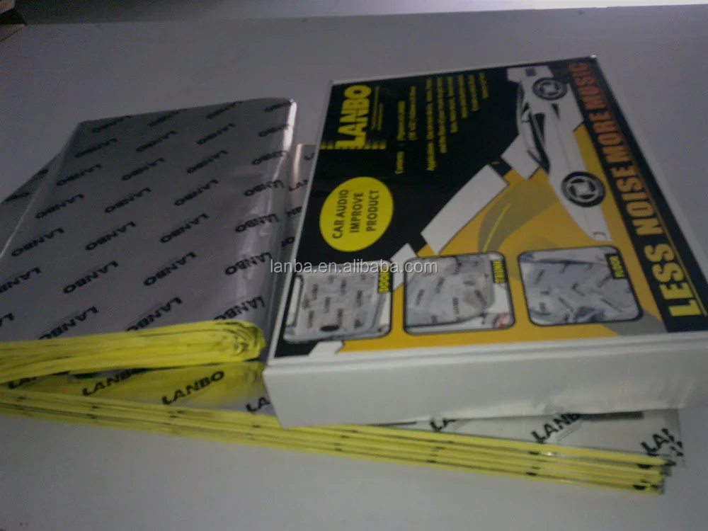 Silent Coat Foam Rubber Car Sound Absorber - Buy Sound Absorber,Foam ...