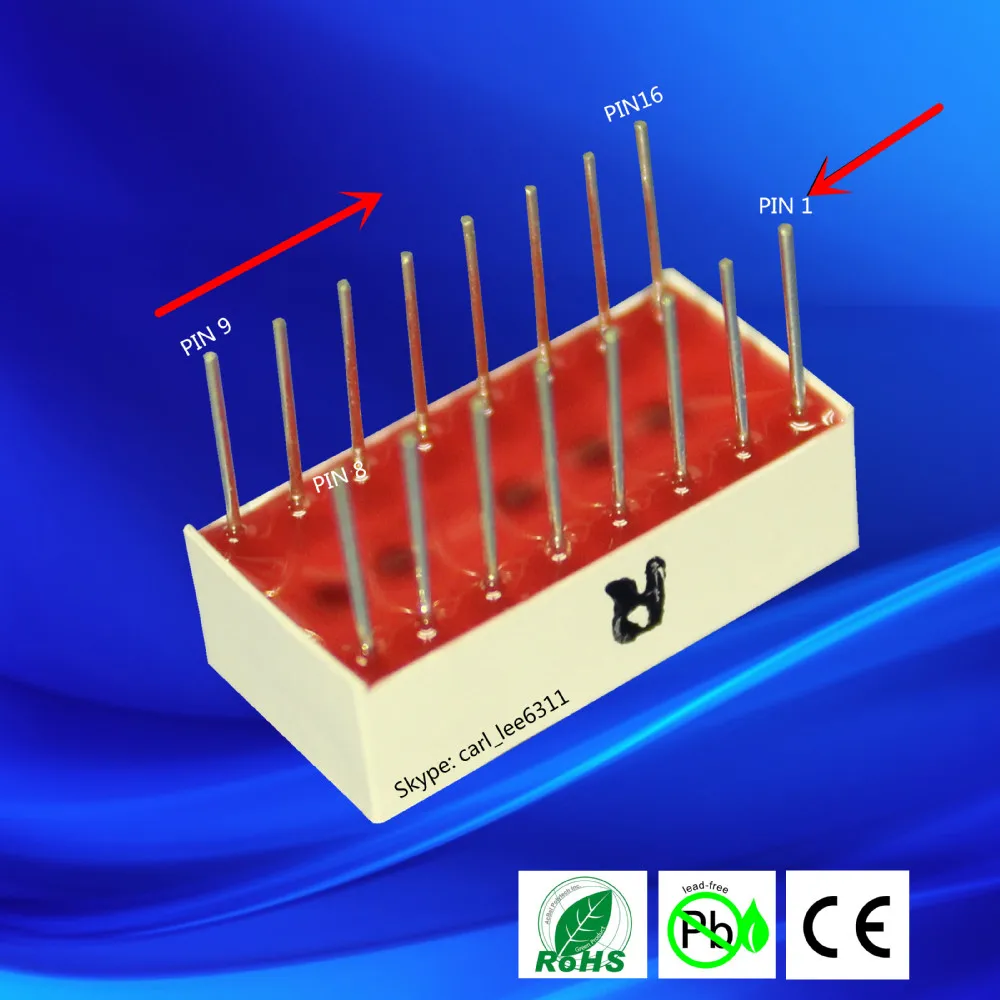 Led Bar 10mm X 20mm Single Square Led Light Bar - Buy Led Light Bar ...