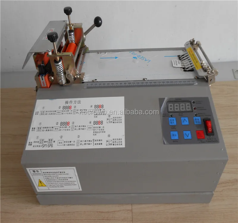 Automatic Zipper Belt Cutting Machine Handbag In Many Shape Rhomboid In ...