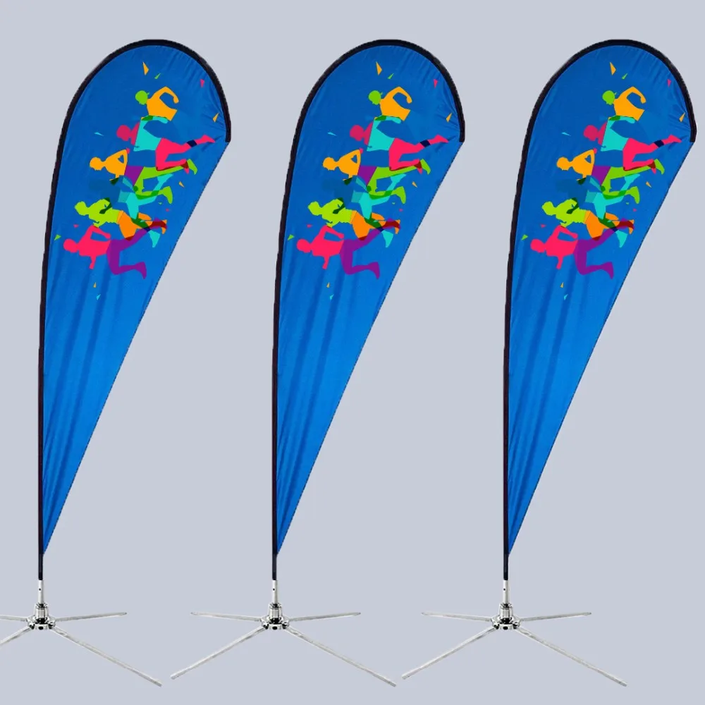 Wind Resistant Cheap Coffee Teardrop Banner Flag For Advertising - Buy ...