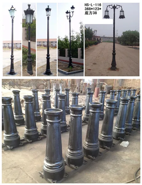Outdoor Classic Lamp Post Decorative Street Lighting Pole - Buy Garden ...