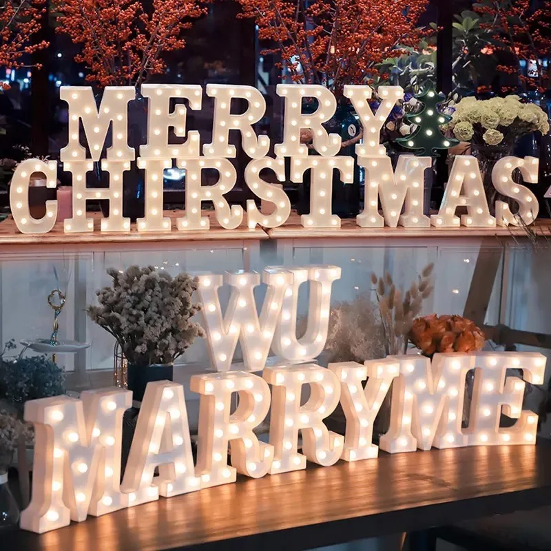 Outdoor Free Standing Luminous Letters 3d Led Light Up Marquee Love ...