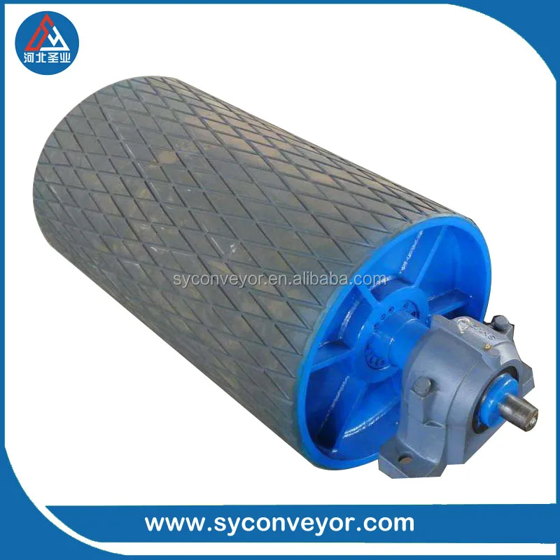 Coal Mine Rubber Conveyor Belt Idler Roller - Buy Belt Conveyor Roller ...