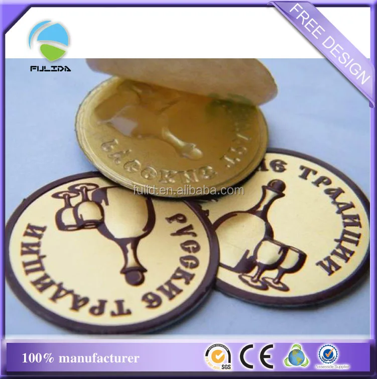 Custom Wine Liquor Bottle Decanter Metal Tag Label Medallion - Buy Wine ...