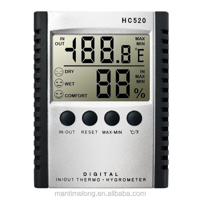Digital Indoor Outdoor In/out Thermometer Hygrometer Thermo-humidity ...