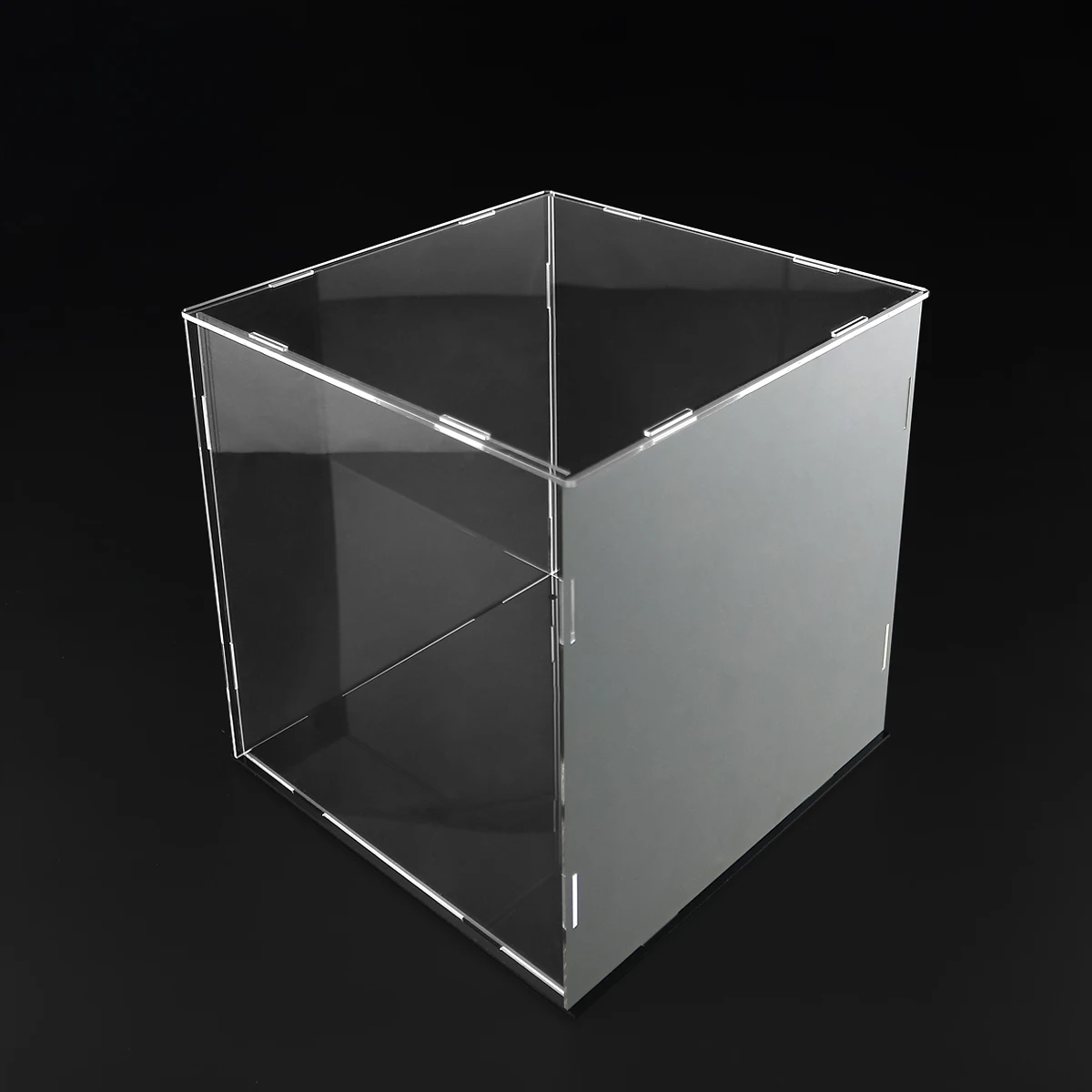 Clear Acrylic Box KD Design Transparent Box for Collection, Storage ...