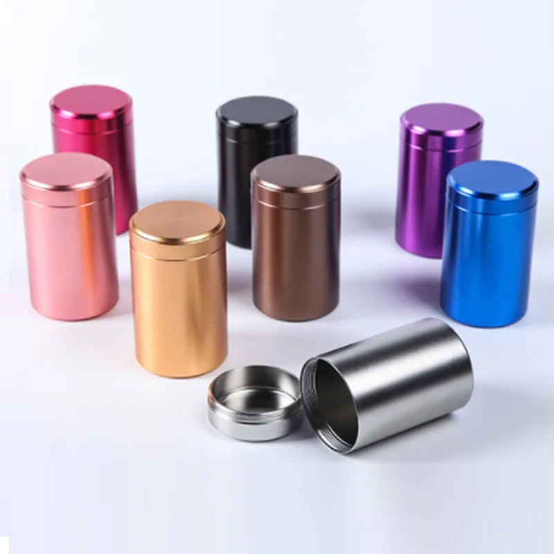 Smell Proof Portable Stash Jar Pocket Aluminum Airtight Stash Jar ...