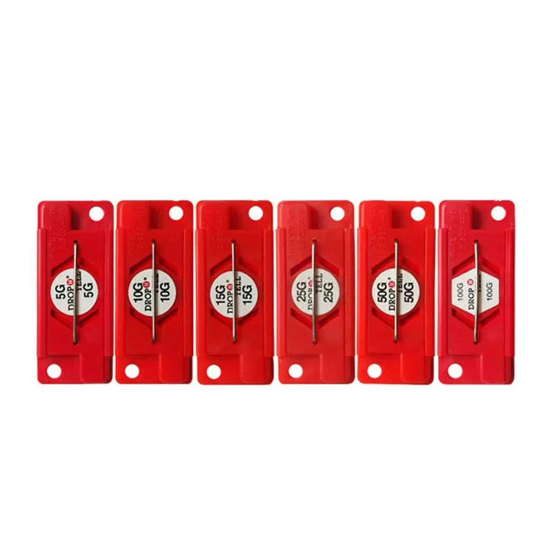 Drop N Tell Shock Indicator Labels - 5G to 100G Sensitivity