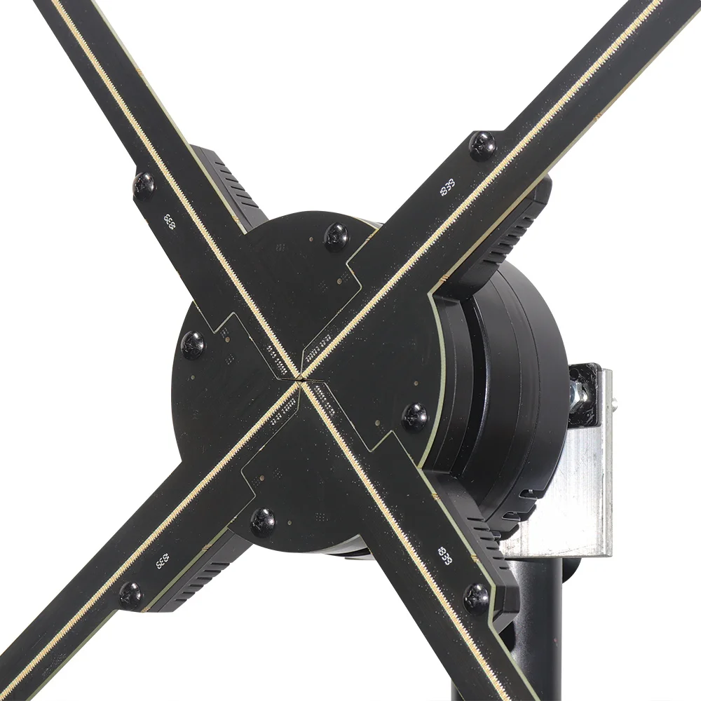 65 Cm 4k Naked-eyes 3d Led Hologram Display Fan Ad Player 3d ...