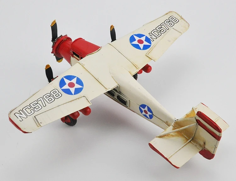 33cm Metal Handmade Crafts Vintage Aircraft Model Scale Airplane Model ...