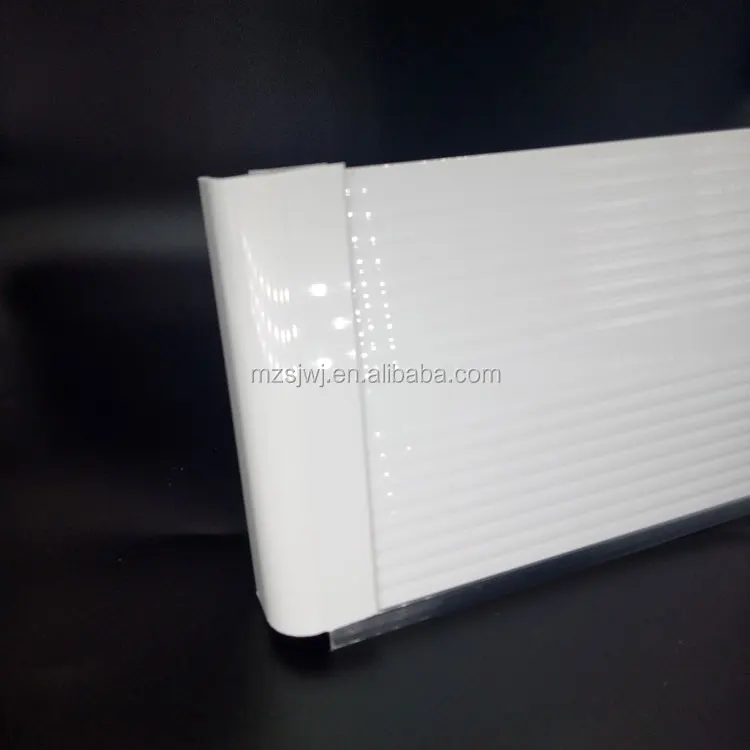 Durable, Easy-Installation High Gloss White PVC Kitchen Plinth Corner Joint