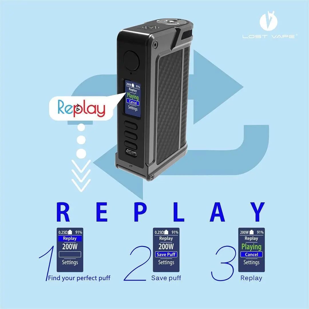 2018 New arrival DNA chip Vape Box Mod Lost Vape Paranormal DNA250C Box ...