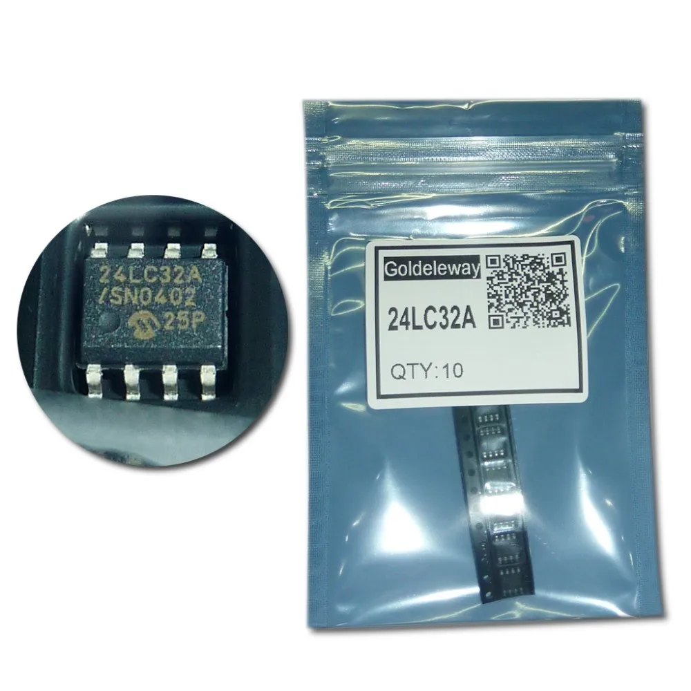 24lc32a/sn Ic Eeprom 32 Kbit 400 키로헤르쯔 8 Soic 메모리 칩 - Buy 24lc32a Product on Alibaba.com