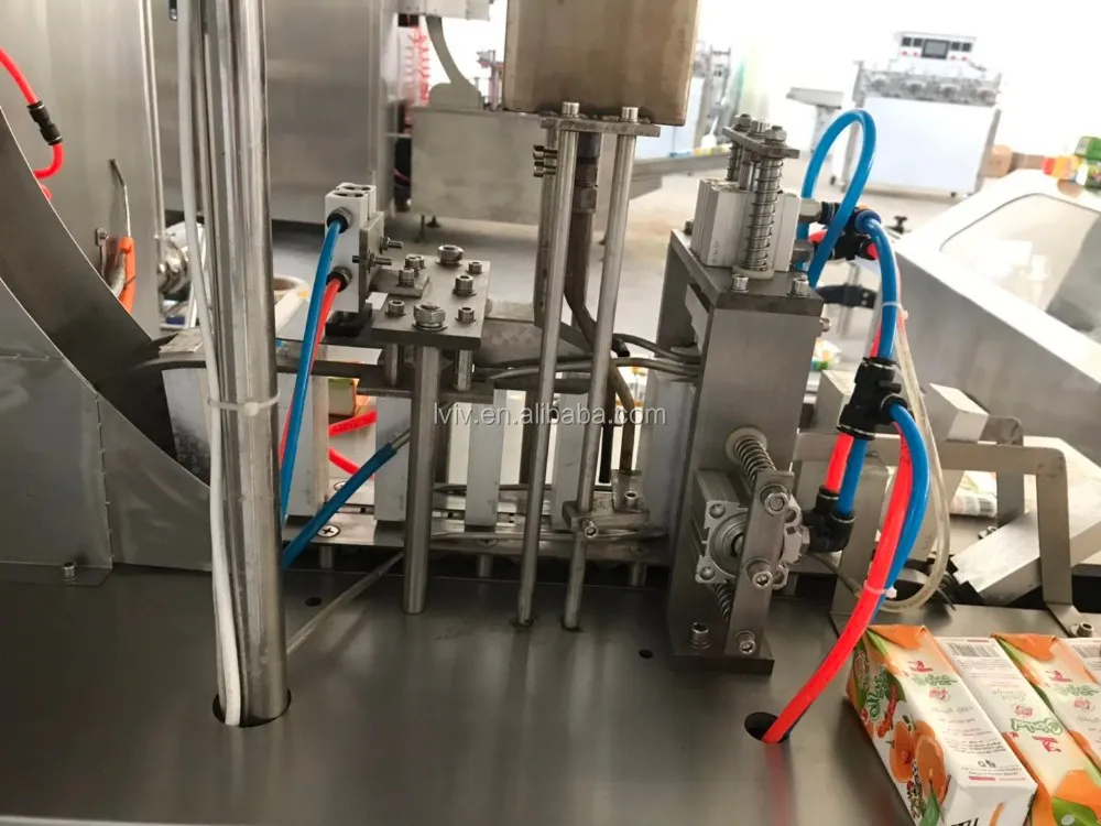 UHT Milk Aseptic Brick Carton Filling Machine - 125,200,250,1000ml