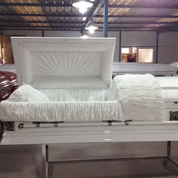 Last Supper White Casket Casket Lining Fabric Coffins Manufacturer ...