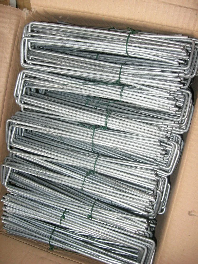 6 Inch Garden Staples Wholesale U Shaped Landscape Staples For Amazon ...