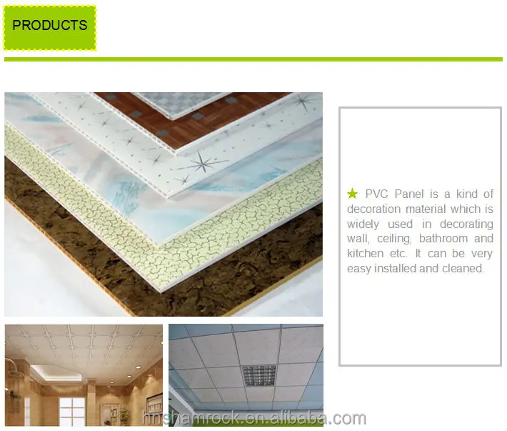 Home Decor Size 7mm X 250mm Wooden Design Pvc Wall Panel & Pvc Wall ...