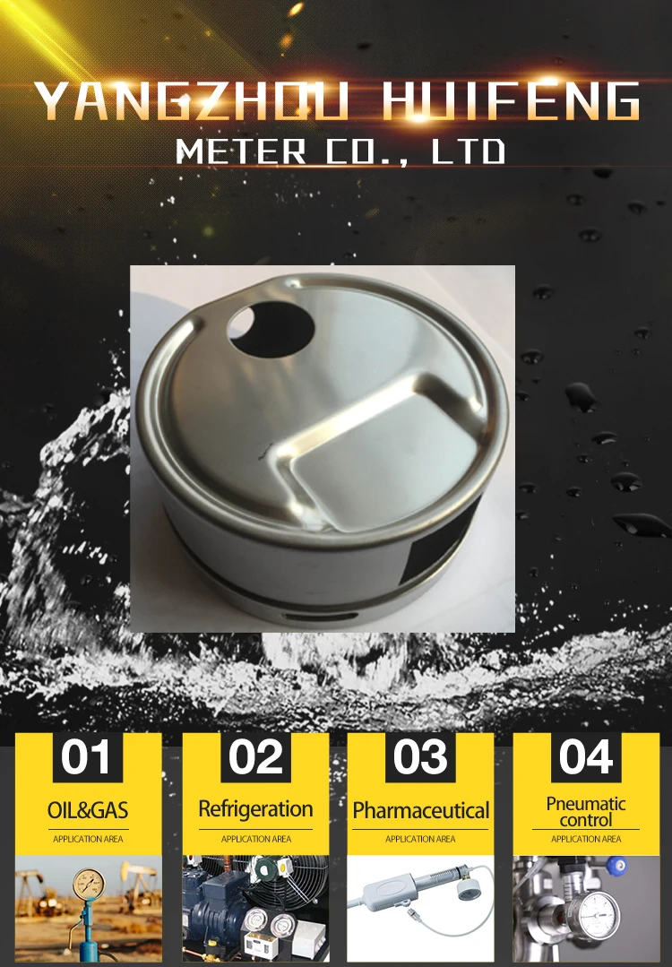 Hf Original Colour Polished Stainless Steel Ss 304 Ss 316 Pressure ...