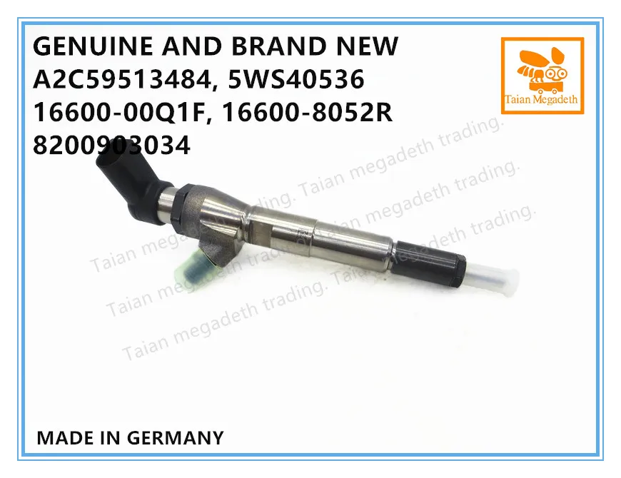 Genuine And Brand New Diesel Fuel Injector Assy A2c59513484,5ws40536 ...