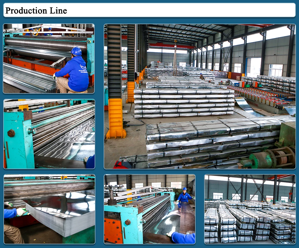 Tole wavy and galvanized for roofs with zinc 30g/m2 to 200g/m2 brand ...