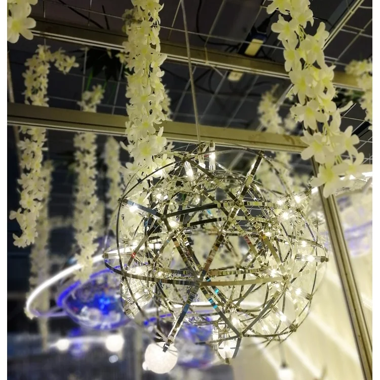 LED Fire Ball Pendent Lamp for Event Weddings Decoration