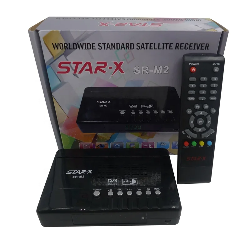 Star X SR-M2 Satellite Receiver - Access Thousands of Channels