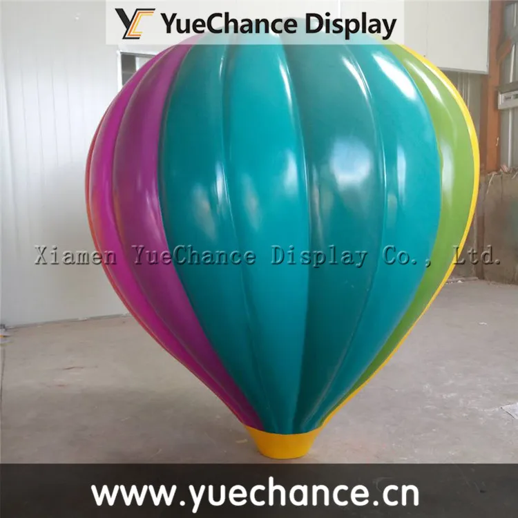 Customized Colorful Fiberglass Hot Air Balloon Props - Buy Fiberglass ...