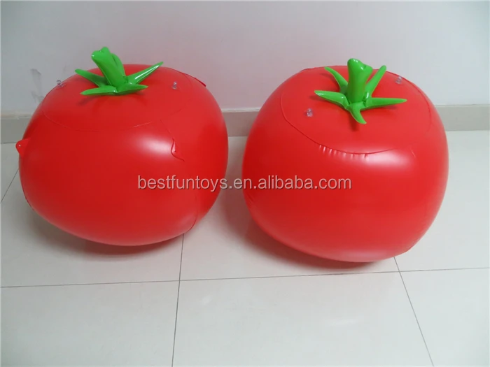Promotional Pvc Giant Inflatable Tomato Plastic Fake Tomatoes Make ...