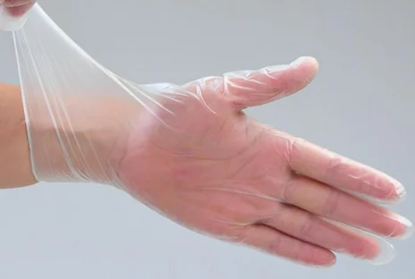 Medical Consumable Transparent Vinyl Plastic Hand Pe Work Glove - Buy ...