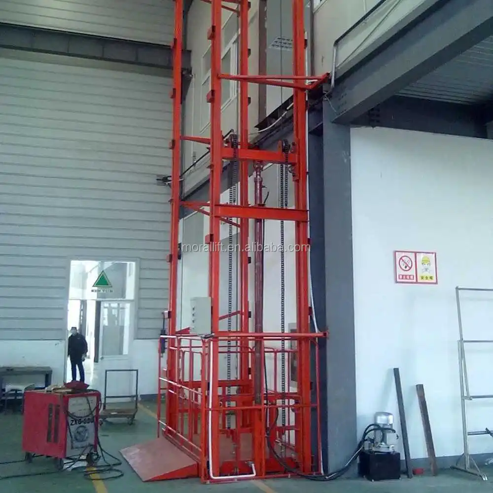 Hydraulic Warehouse Cargo Lift/ Wall Mounted Lift Platform - Buy ...