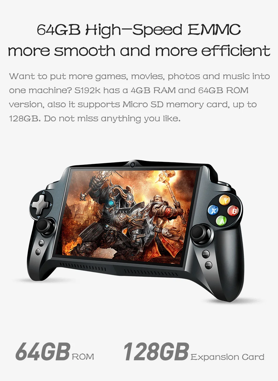 Jxd S192k 7インチ1920x1200 Quad Core 4g/64gb New Handheld Game Player ...