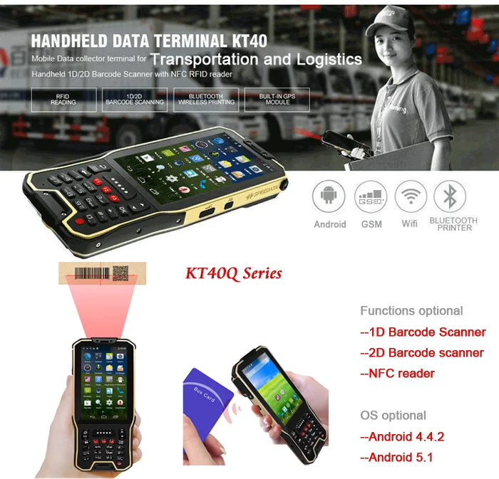 Bluetooth Mobile Container Scanner Portable Barcode Scanner With ...