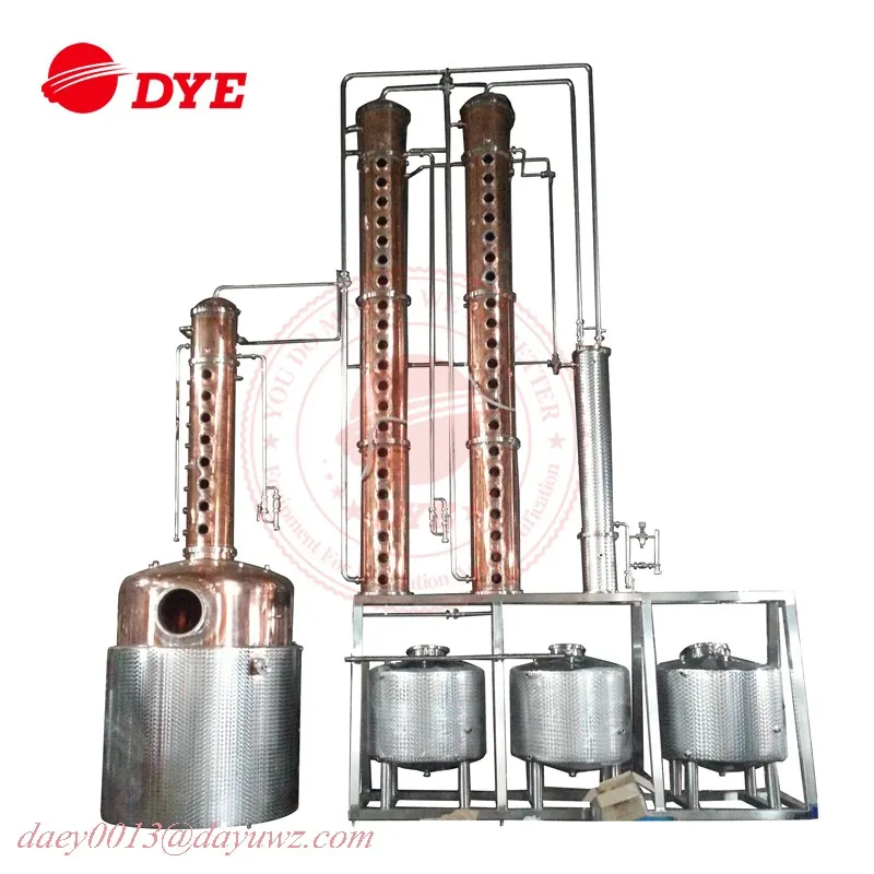 500l Gin Distillery/alcohol Distillation Column Equipment For Sale ...
