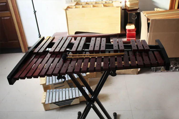 37 Tone Red Wood Xylophone With Stand - Buy Xylophone,Electric ...