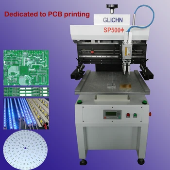 Semi Auto Solder Paste Screen Printing Machine/smt Solder Paste ...