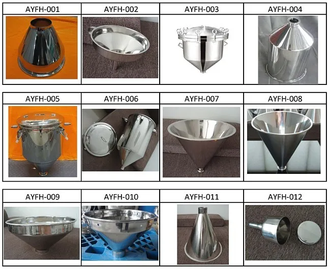Stainless Steel Funnel And Feed Hopper - Buy Stainless Steel Funnel ...