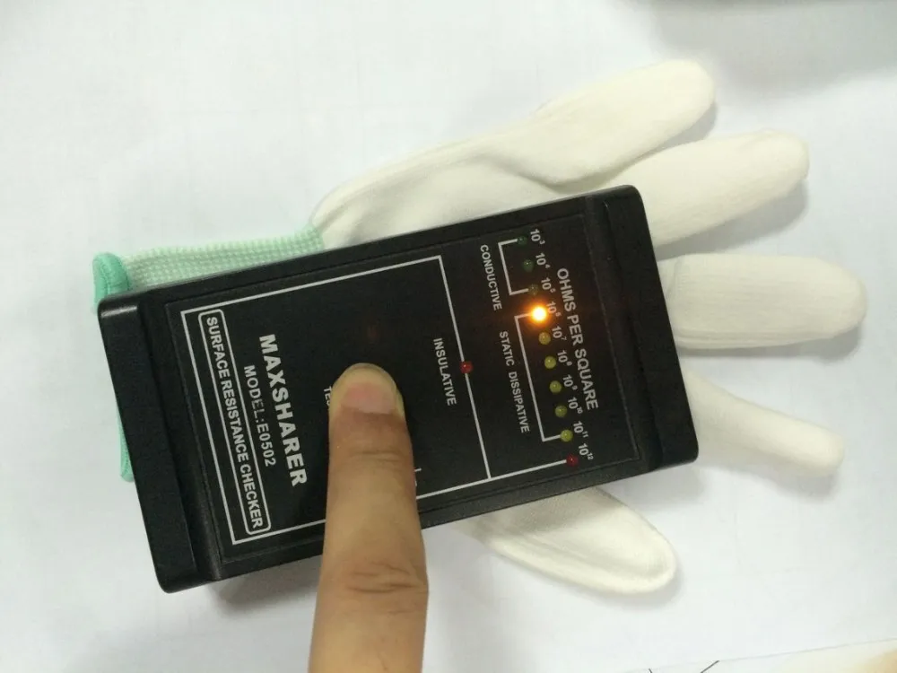 Anti-static test Equipment Cleanroom Use Surface Earth Resistance ...