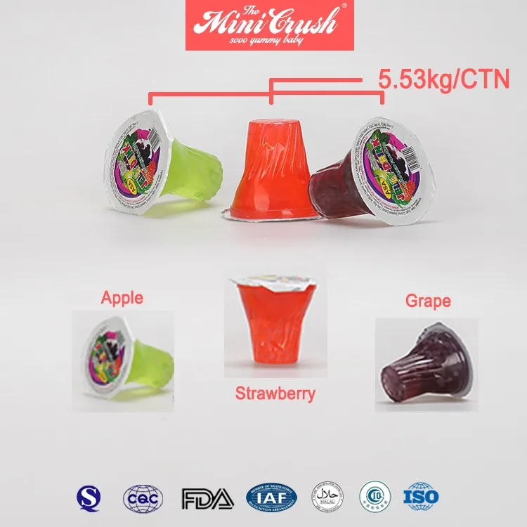 Conut Mini Gelatin Made Of 15g Mini Jelly Fruit Cup And Scaconut ...
