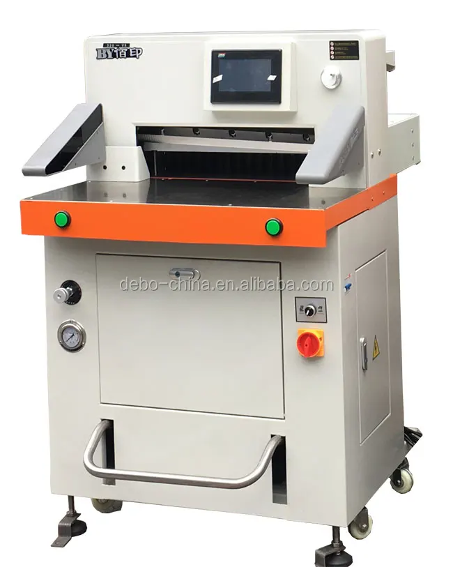 Factory Guillotine Paper Cutter,Automatic Book Cutting Machine 670 Mm ...