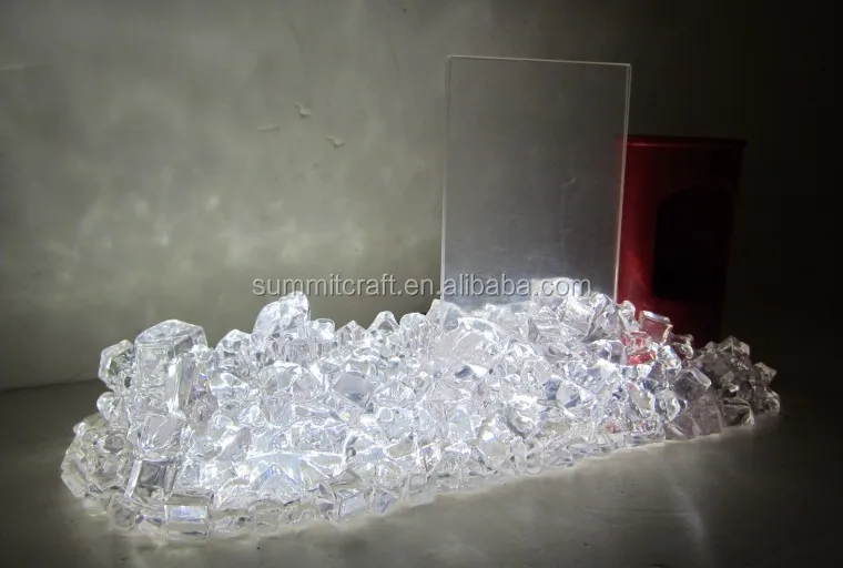 Custom Resin Led Ice Effect Bottle Glorifier - Buy Bottle Glorifier,Led ...