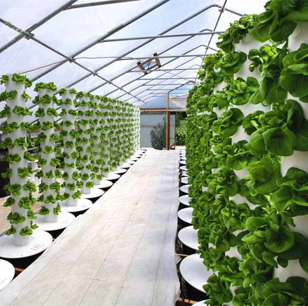 Vertical Hydroponic System Nft Pvc Square Tube Hydroponic Channel - Buy ...