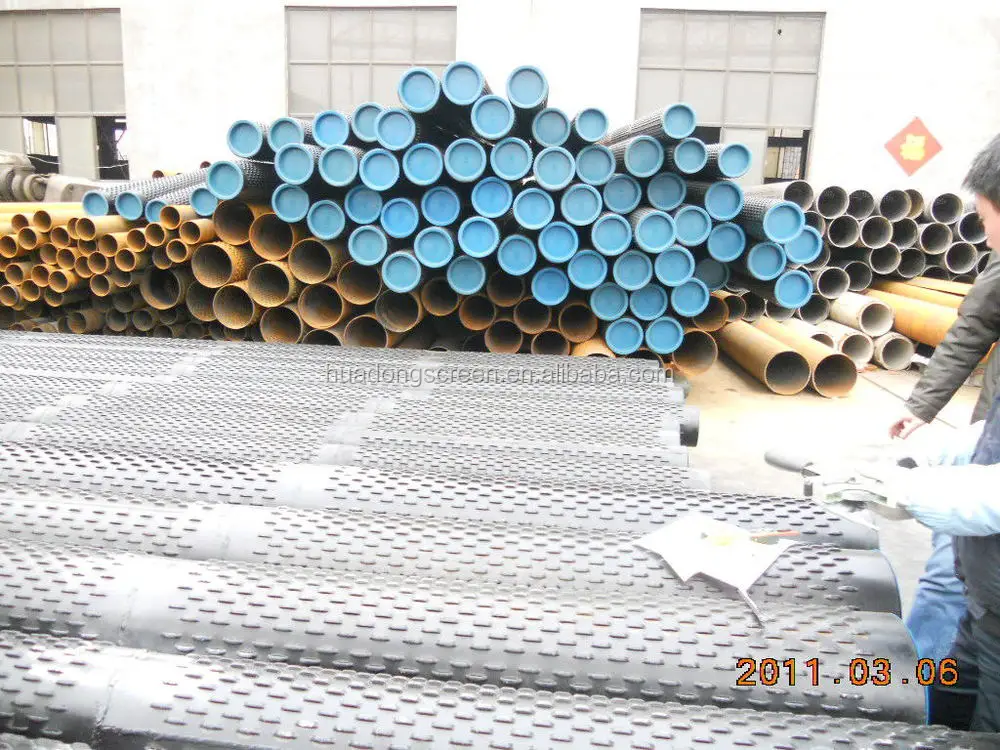 China Deep Well Slot Screen Tube/perforated Bridge Slot Filter Used in ...