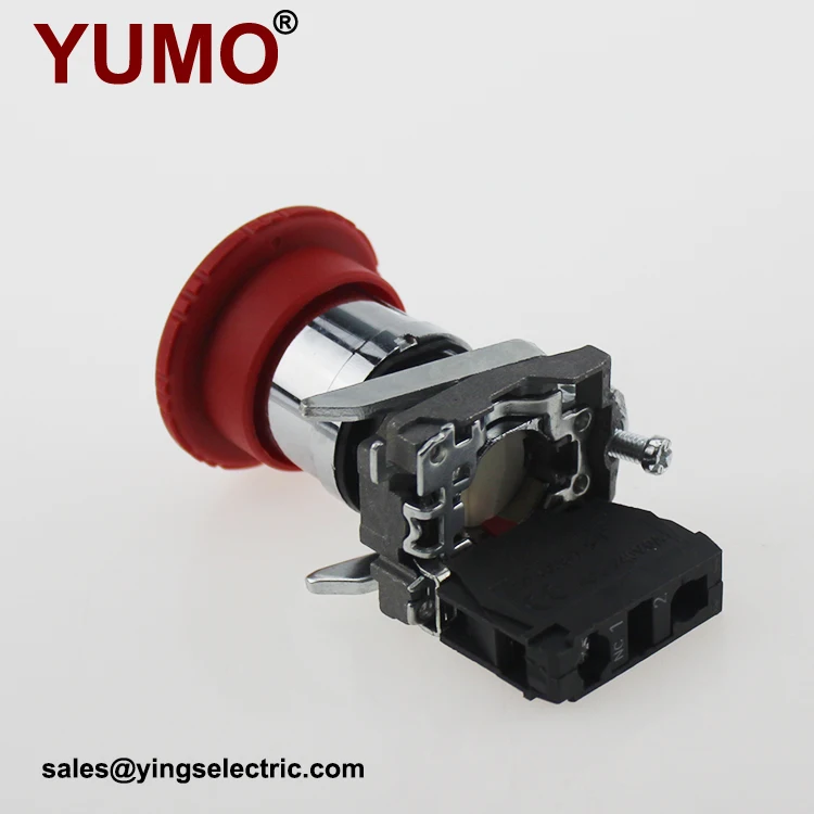Yumo Button 30mm Turn Push Button Reset Switch Xb2-bs542 Lay5-bs542 - Buy Stop Push Button ...