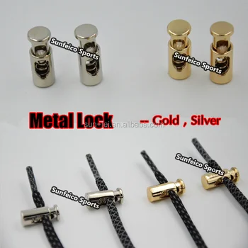 Moq:100 Pcs!!!in Stock~zine Alloy Shoe Lace Metal Locks~gold/silver ...