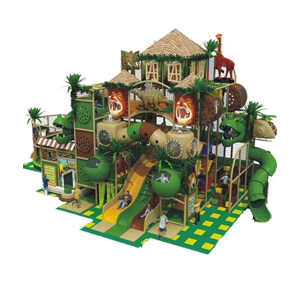 Forest Jungle Theme Kids Indoor Soft Play Area for Sale