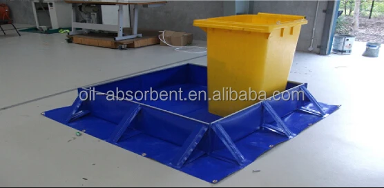 Portable Collapsible Spill Containment Bund Wall - Buy Portable ...