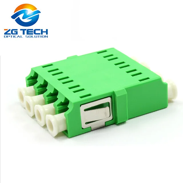 Quad Lc/apc Fiber Optic Adaptor - Buy Low Loss Lc/apc 4 Core Fiber ...